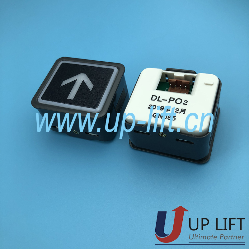 DL-PO2 Hitachi elevator push button UPlift lift buttons-Xi'an UPlift Parts Co., Ltd.